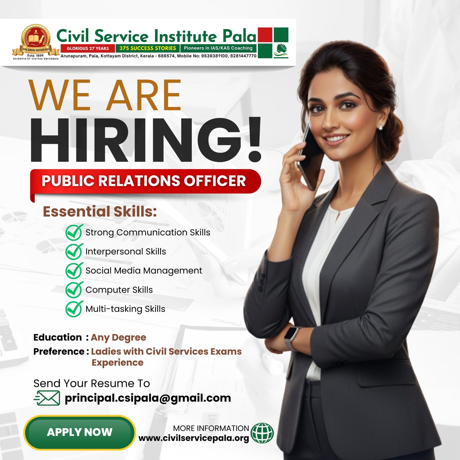 Public Relations Officer